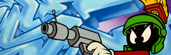 Original Painting 10926 * MARVIN THE MARTIAN – GL